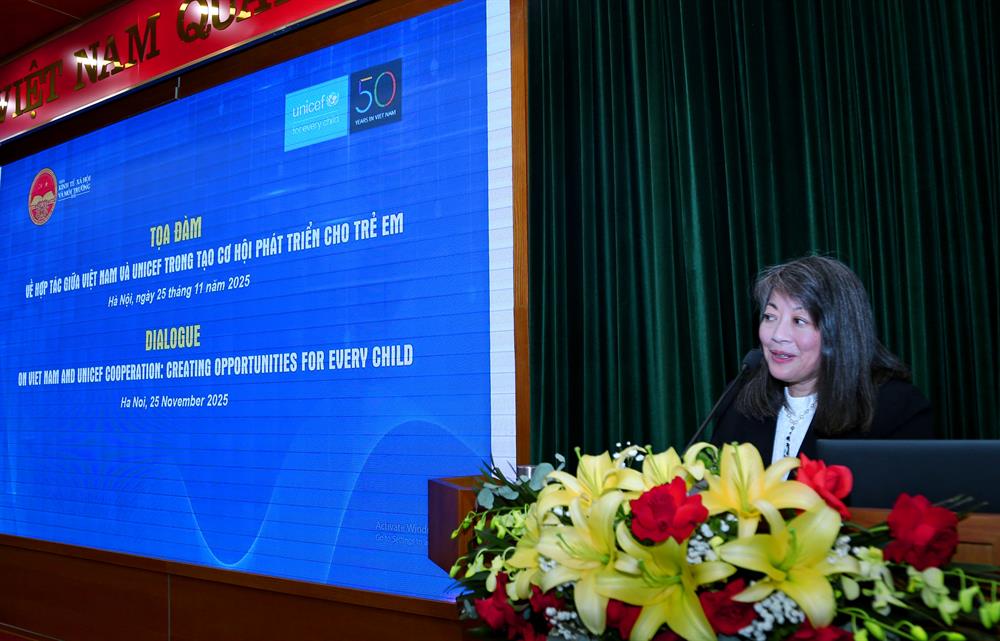 Tọa đàm “Hợp tác giữa UNICEF và Việt Nam trong tạo cơ hội phát triển ...