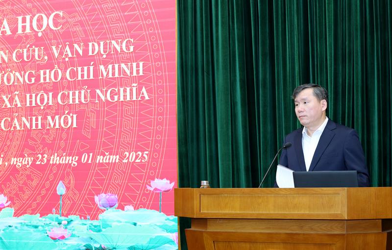 Hội thảo khoa học: “Định hướng nghiên cứu, vận dụng và phát triển sáng ...