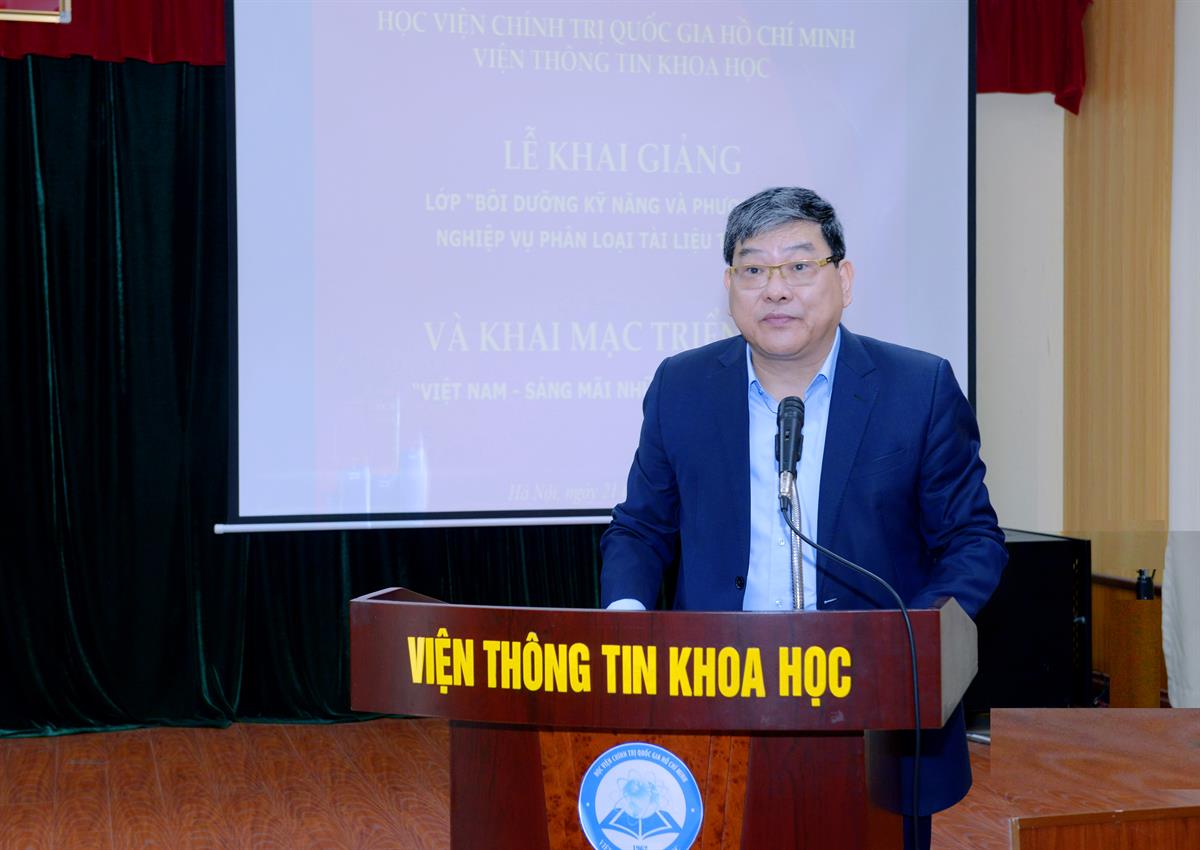 Opening ceremony of training course to foster skills and professional methods for library ...